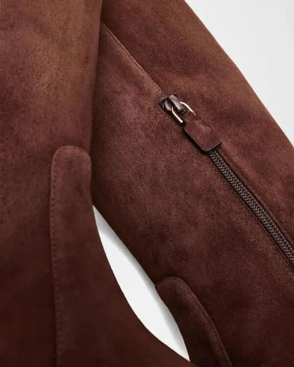 STUART WEITZMAN 50mm Stassi Suede Knee-high Boots