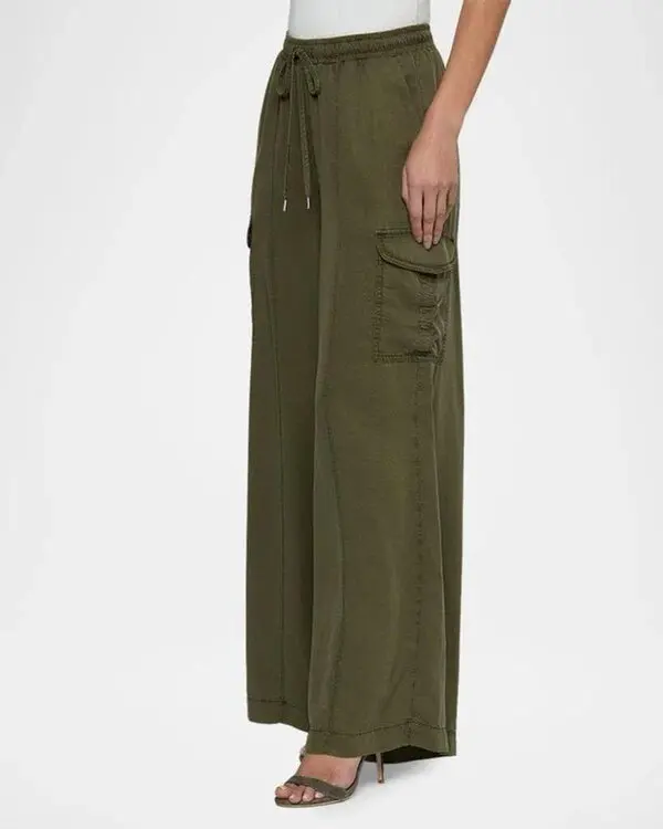 L & APOS;AGENCE Chandler Drawstring Cargo Pants