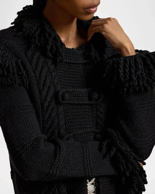 Ralph Lauren Cable-knit Wool Cardigan