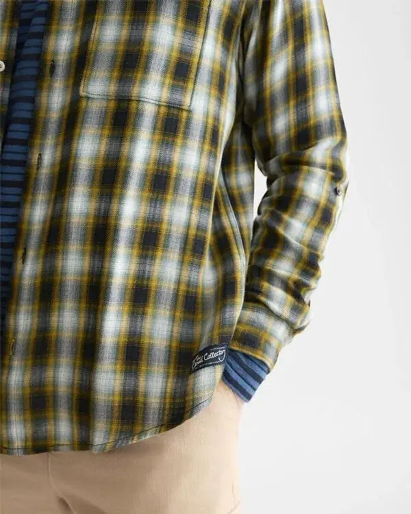 SCOTCH & SODA Apos;s Plaid Double-face Flannel Cotton Shirt