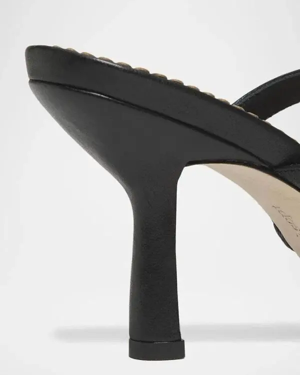 Cinq À Sept Emmy Crystal-embellished Strappy Leather Sandals - Black