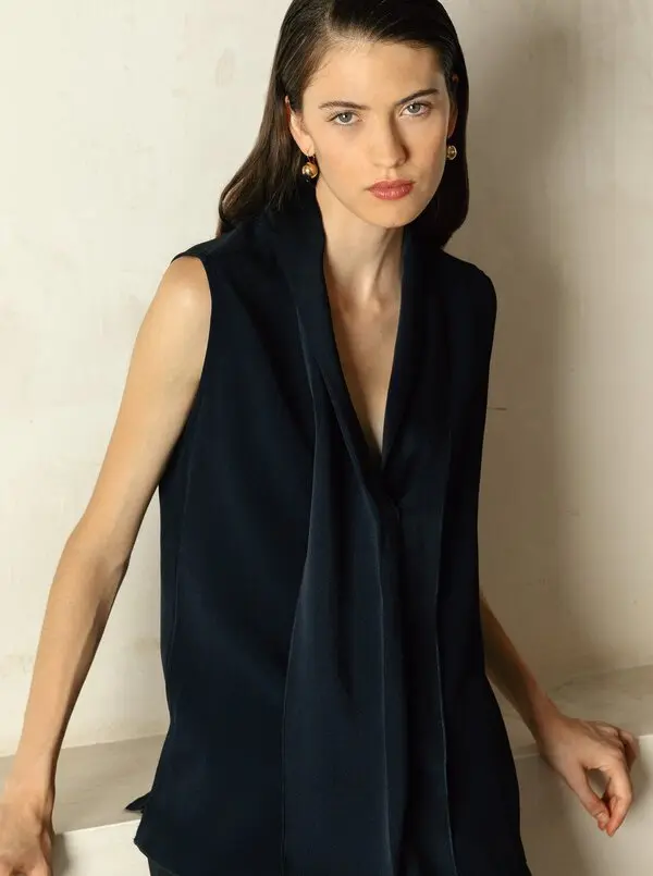 FW26 Shelby Scarf-front Shirt