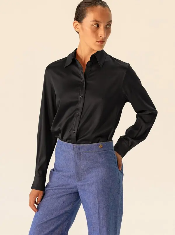 FW26 Brooks Satin Shirt
