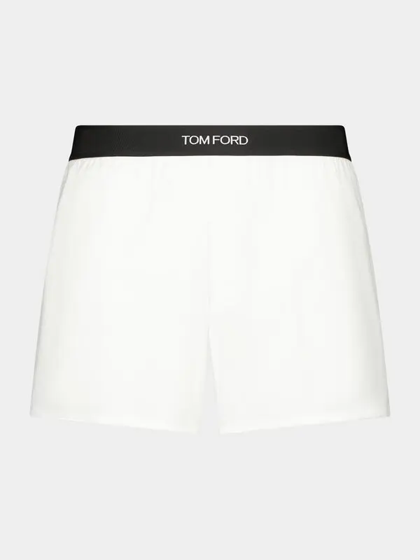TOM FORD Poplin Boxers - White
