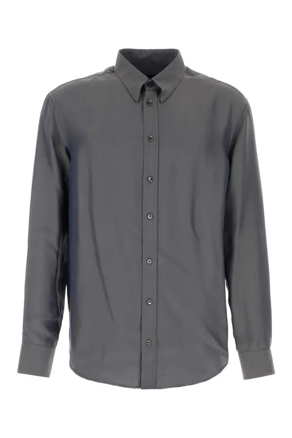 Giorgio Armani Graphite Jersey Shirt