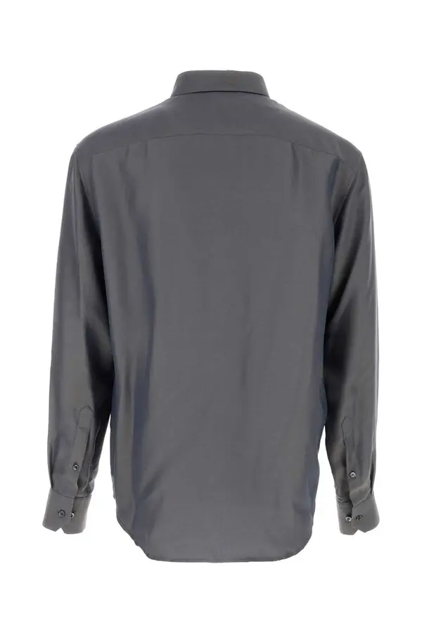 Giorgio Armani Graphite Jersey Shirt