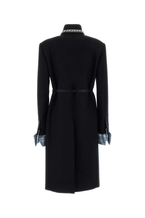 Prada Midnight Wool Coat