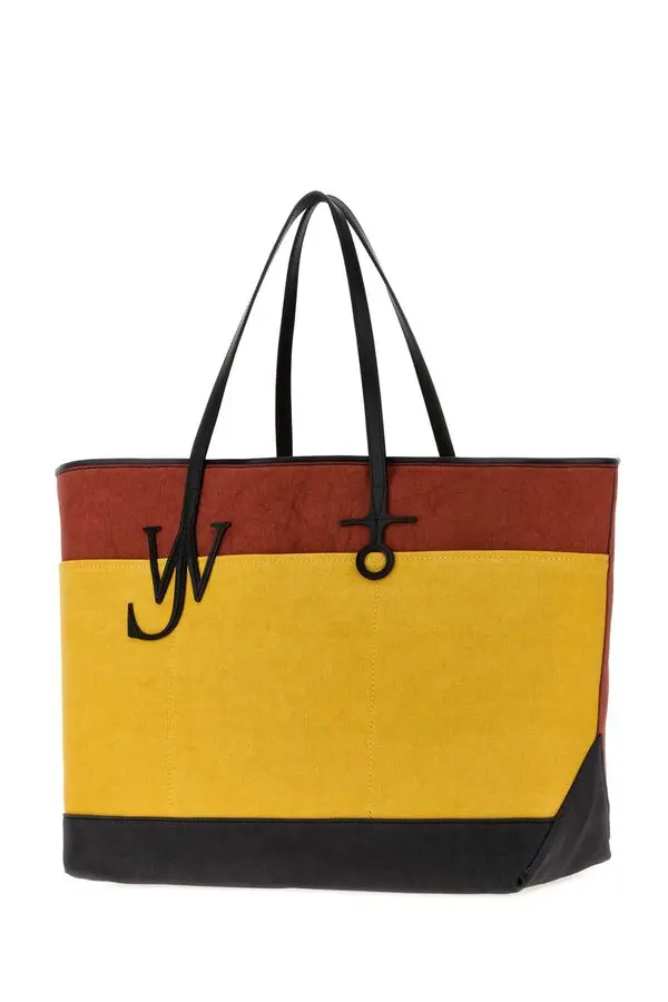 JW Anderson Canvas Anchor Xl Shopping Bag - Multicolor