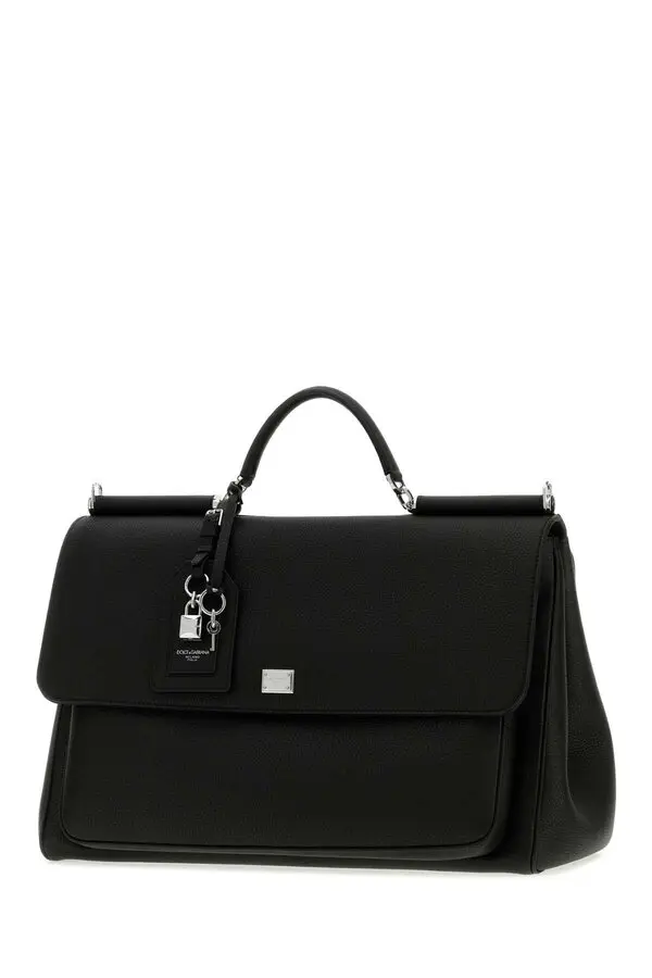 DOLCE &AMP; GABBANA Dolce & Gabbana Leather My Sicily Handbag