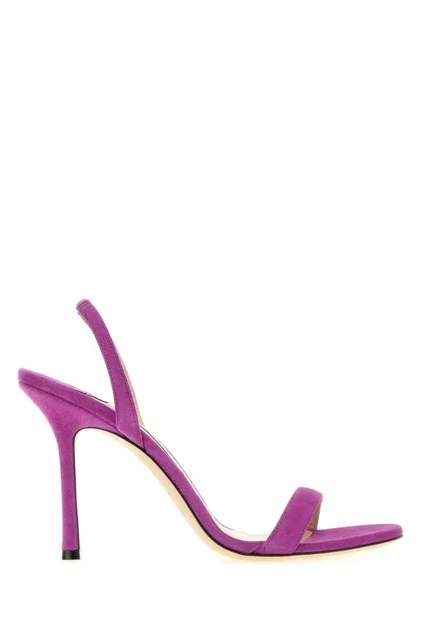 JIMMY CHOO Tyrian Suede Jenn Sandals