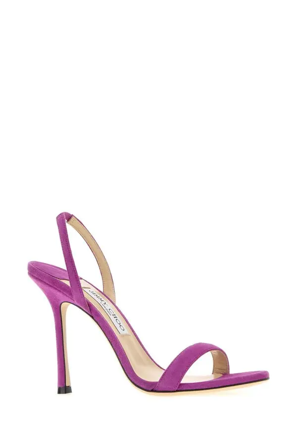 JIMMY CHOO Tyrian Suede Jenn Sandals