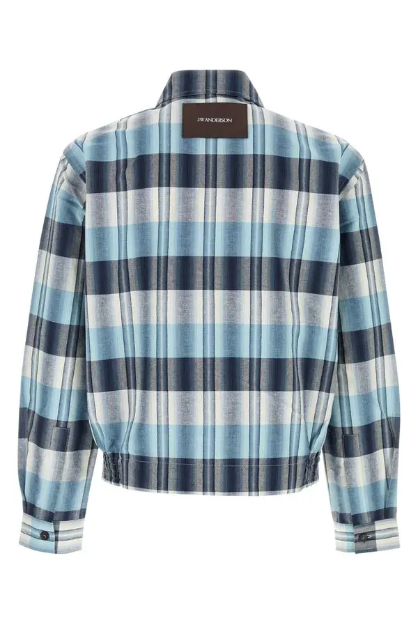 J.W. ANDERSON Jw Anderson Embroidered Cotton Blend Shirt