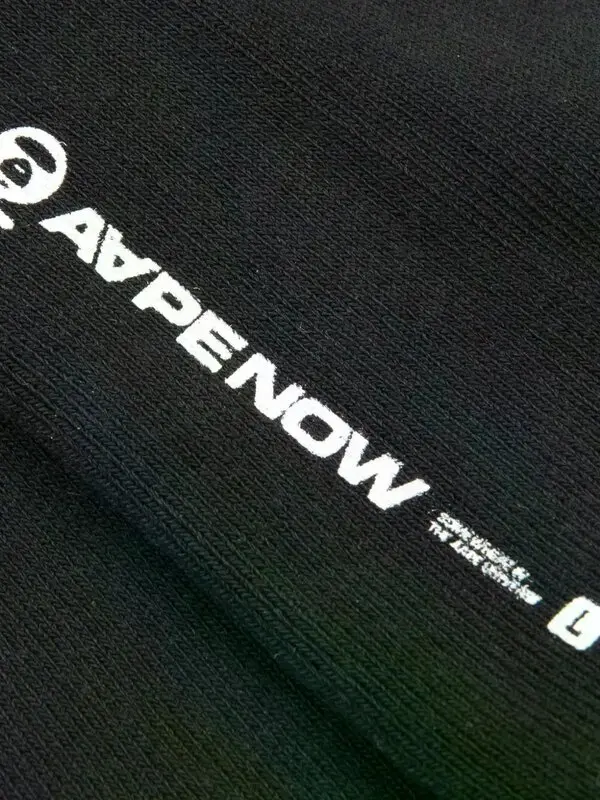 AAPE BY *A BATHING APE Moonface-logo Socks