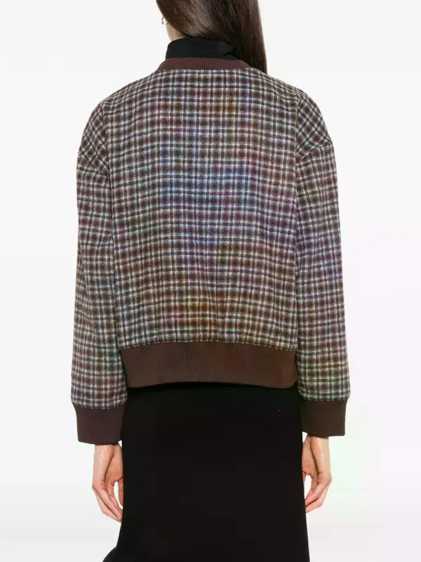 AGNES B. Flannel Sport Jacket