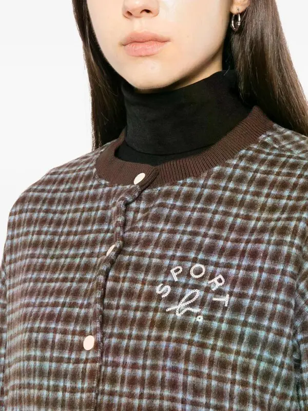 AGNES B. Flannel Sport Jacket