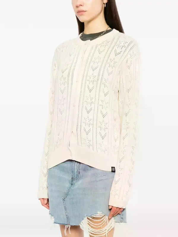 AGNES B. Star-pattern Cardigan