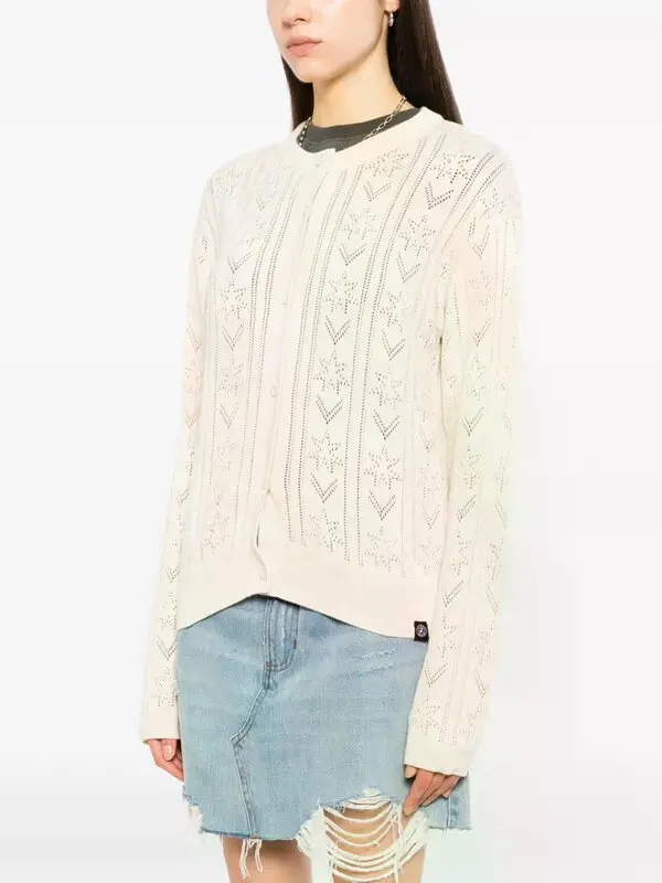AGNES B. Star-pattern Cardigan