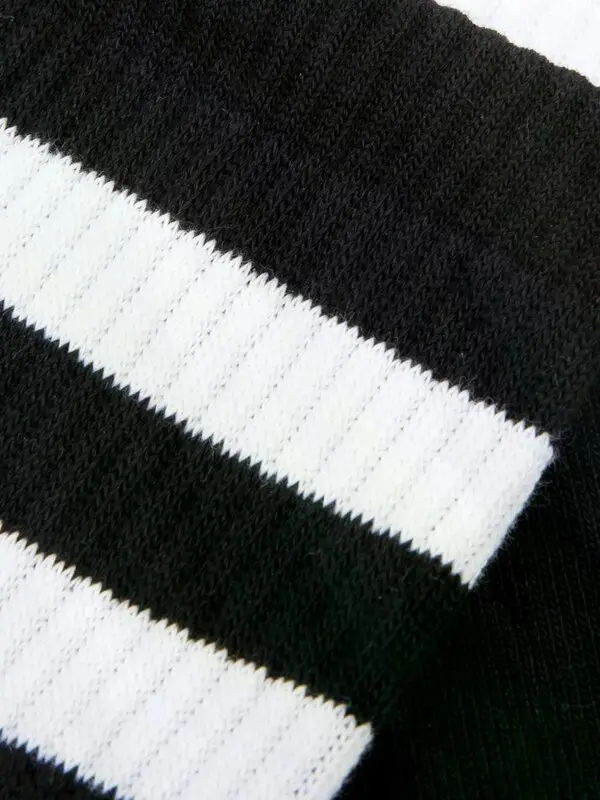 AAPE BY *A BATHING APE Moonface-logo Striped-detail Socks