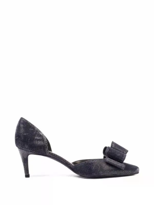 STUART WEITZMAN Bow-detail Pointed-toe Pumps