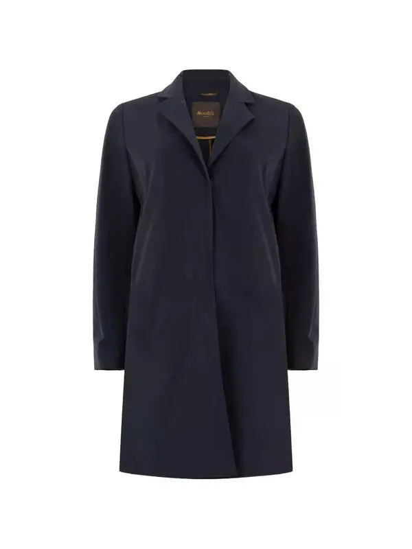 MOORER Breton-dem Lapel-collar Trench Coat