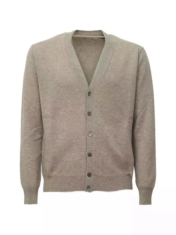 FILIPPO DE LAURENTIIS Button-up Fine-knit Cardigan