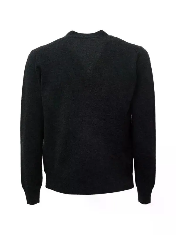 FILIPPO DE LAURENTIIS Fine-knit V-neck Cardigan
