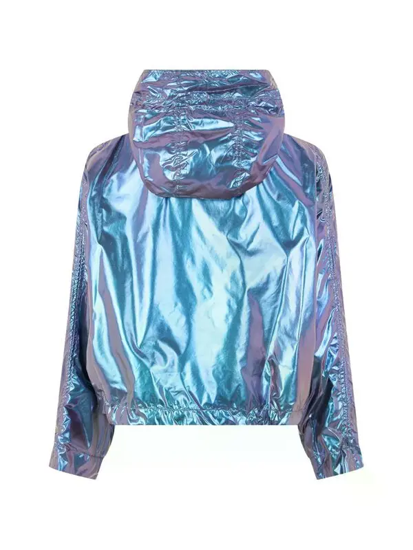 MOORER Ninfa-ep Metallic Hooded Jacket