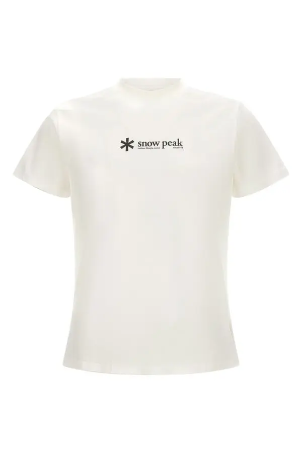SNOW PEAK Logo T-shirt