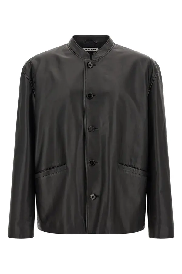 JIL SANDER 145' Leather Jacket