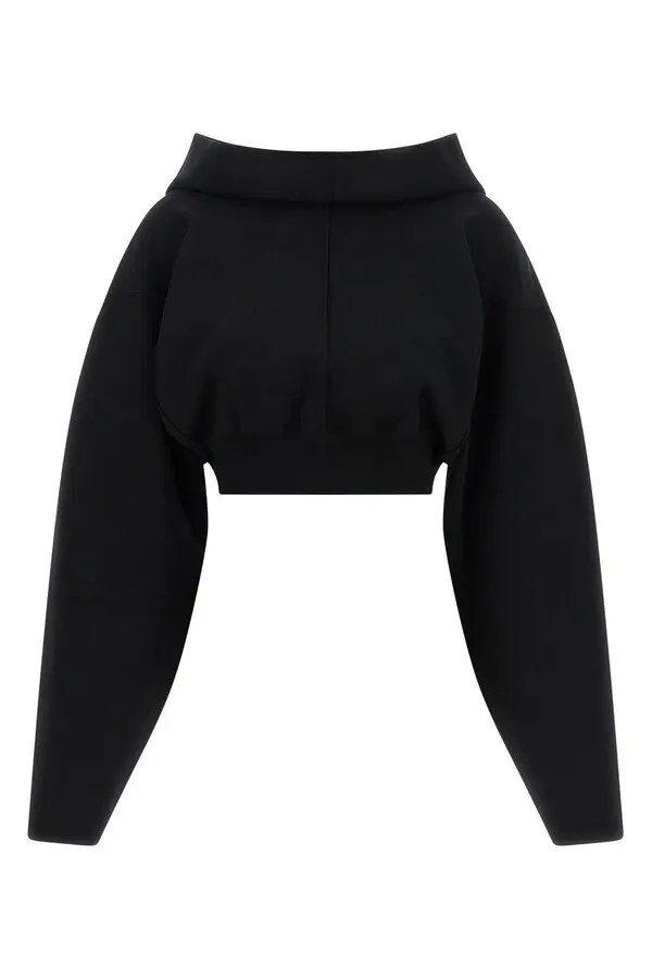 Rick Owens Cropped Hoodie