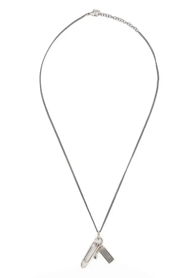 MAISON MARGIELA Graffetta' Necklace - Silver