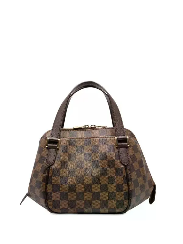 LOUIS VUITTON 2004 Damier Ebene Belem Pm Handbag
