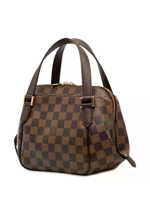 LOUIS VUITTON 2004 Damier Ebene Belem Pm Handbag