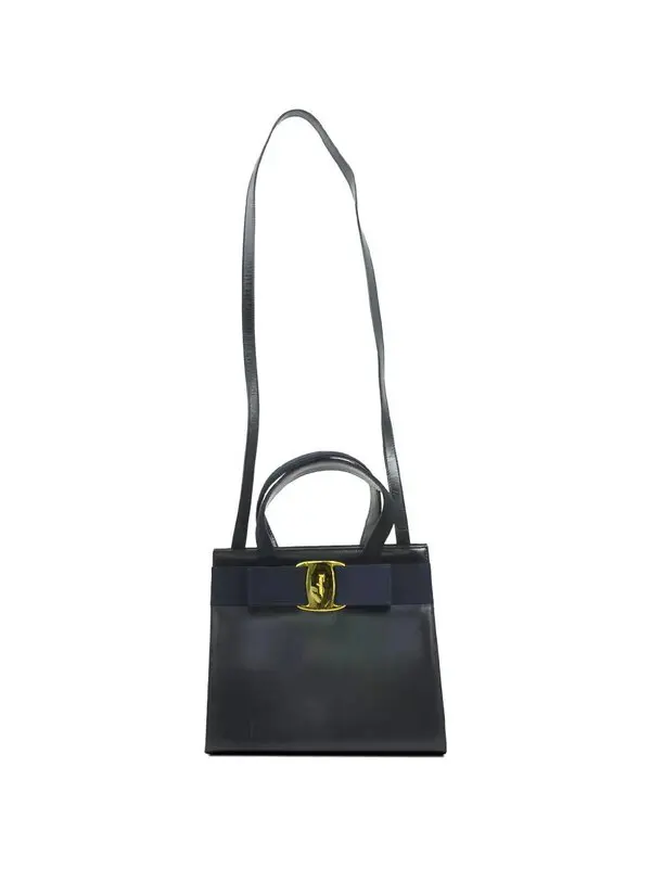 FERRAGAMO 2000-2026 Leather Vara Bow Satchel