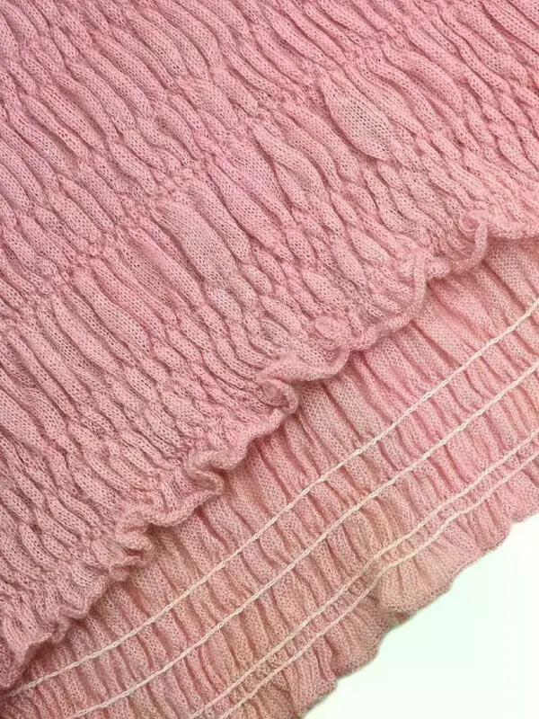 Dior 2003 Buckled Gathered Top