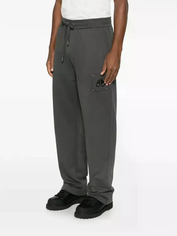 MOOSE KNUCKLES Logo-patch Drawstring Track Pants