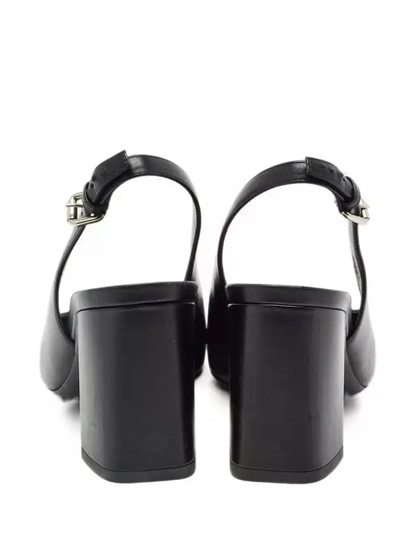 LOUIS VUITTON Urban Twist Slingback Pumps