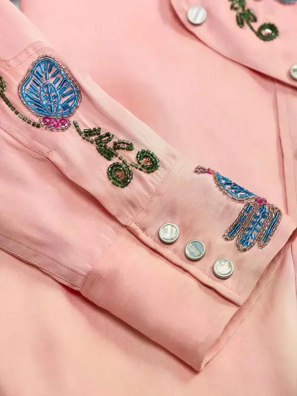 Ralph Lauren Embellished Shirt - Pink