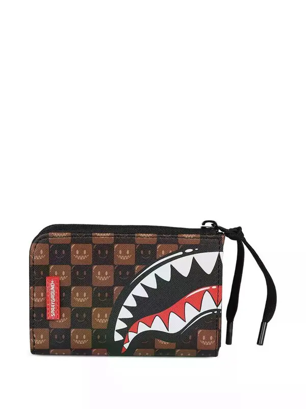 SPRAYGROUND Sharks In Paris Checkered Wallet