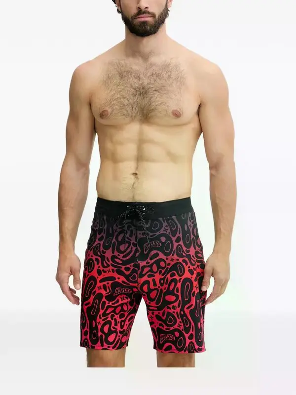 Hurley Graphic-print Swim Shorts
