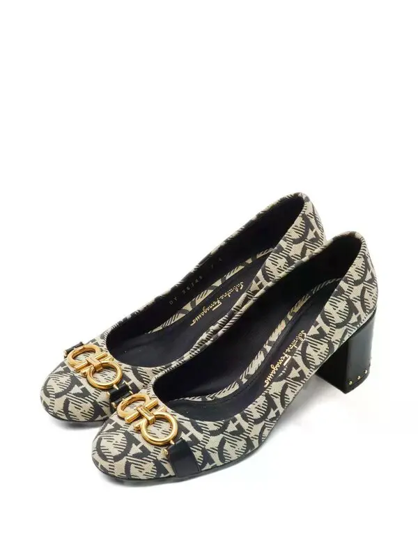 FERRAGAMO Garda Gancini Buckle Pumps