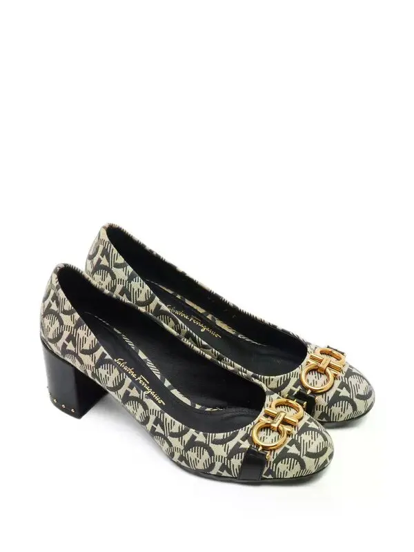 FERRAGAMO Garda Gancini Buckle Pumps
