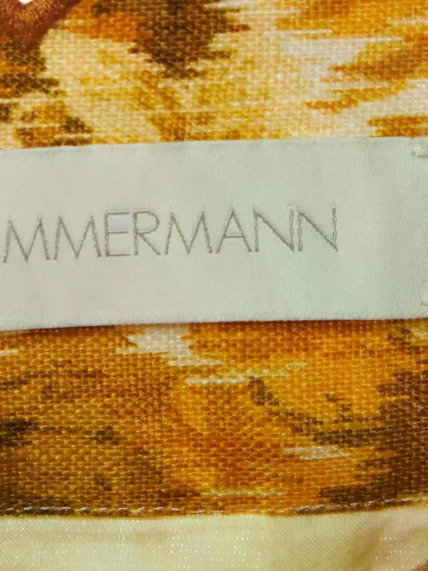 Zimmermann Aliane Floral-print Shorts