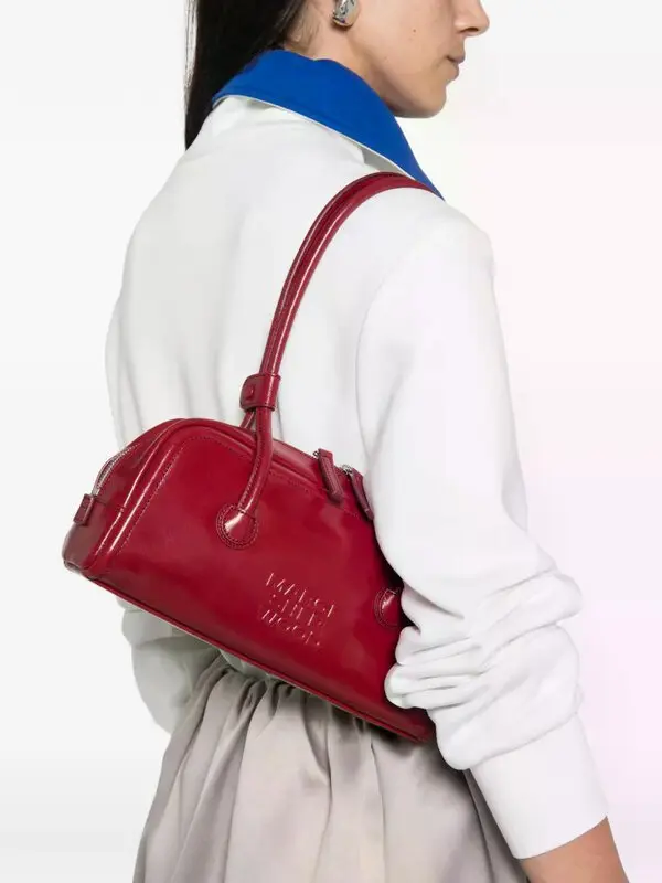 MARGESHEWOOD Soft Boston Leather Shoulder Bag