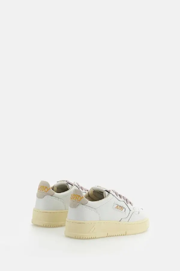 AUTRY Sneakers Medalist Low In Pelle - Bianco