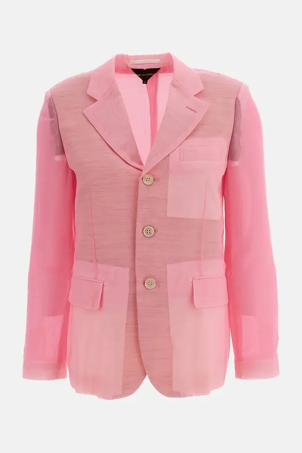 Comme Des Garçons Blazer Monopetto - Rosa