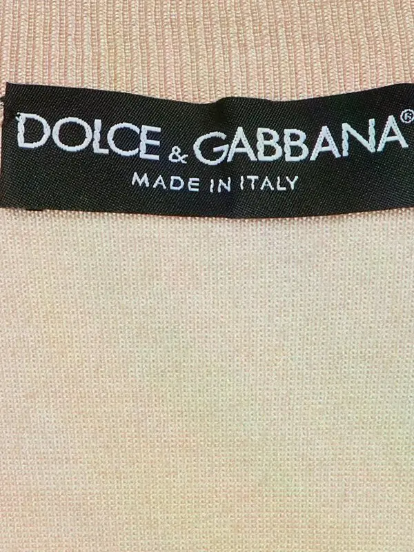Dolce & Gabbana Illustration-print Buttoned Cardigan