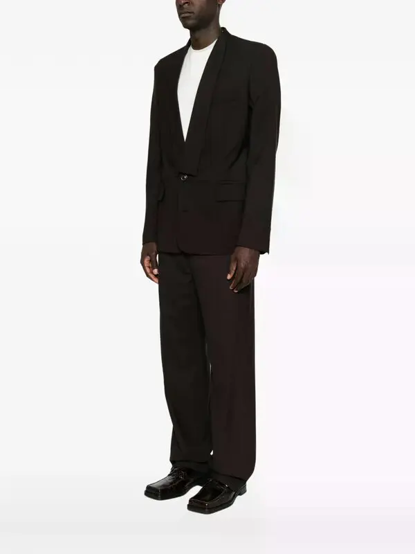 MAISON MARGIELA Four-stitch Collarless Blazer