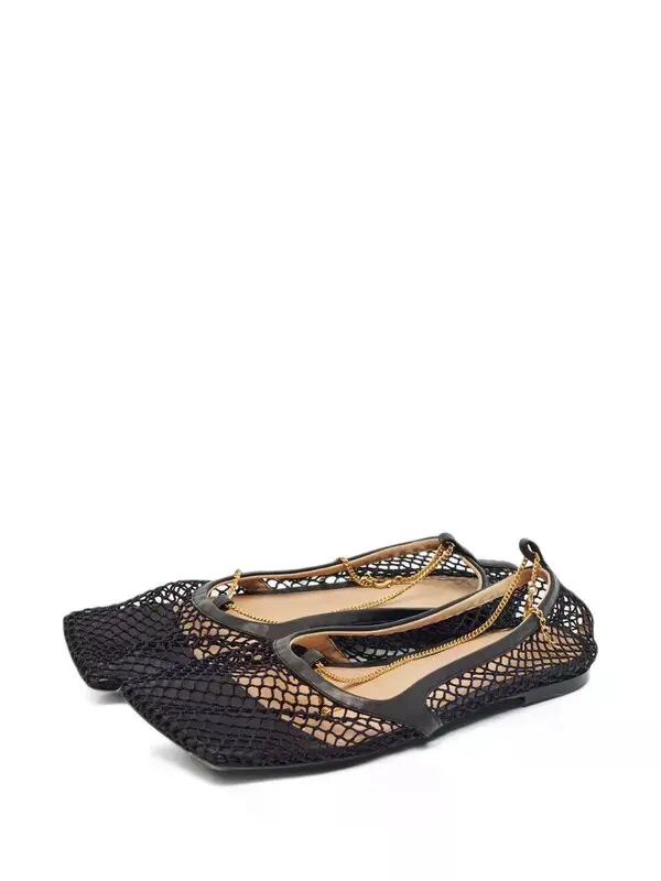 Bottega Veneta Stretch Mesh Ballet Flats