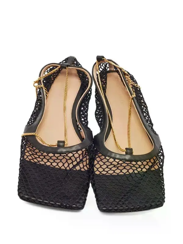 Bottega Veneta Stretch Mesh Ballet Flats